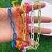 5 Meters, 7x16mm Enamel Paper Clip Chain, Enamel Pop Chain, Paper Clip ...