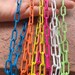 5 Meters, 7x16mm Enamel Paper Clip Chain, Enamel Pop Chain, Paper Clip ...