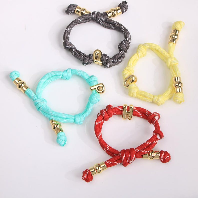 10-26pcs,gold Silver Color Letter Connector Bead, Balloon Alphabet ...
