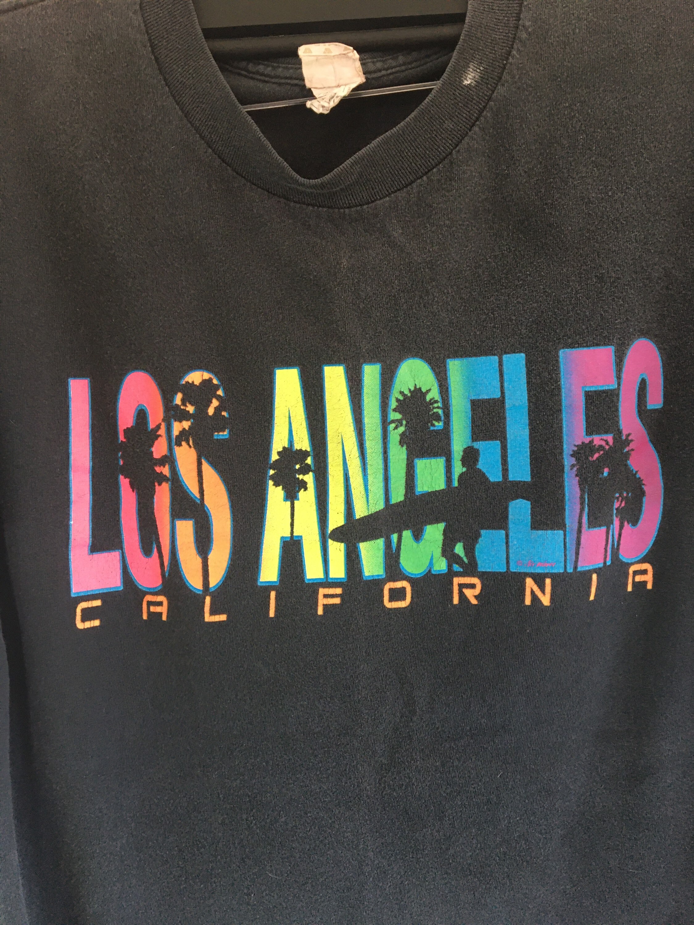 Vintage Los Angeles T Shirt at Sally Patrick blog
