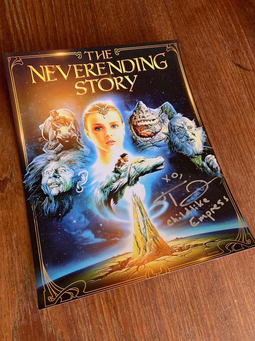 8X10 Inch Print of Special Edition Neverending Story Movie Poster - Etsy