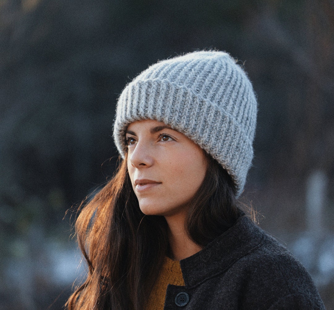 Knit Woman's Winter Hat.wooly Hat for Woman, Girl. Soft Cable Knit and ...