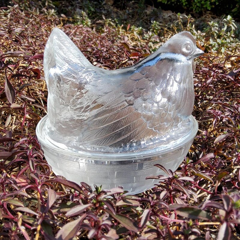Bonbonière glass mit deckel - Etsy.de