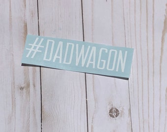 Bandit Dad Wagon Decal - Etsy