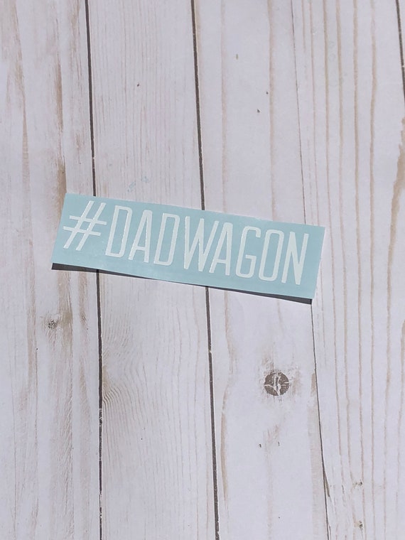 Dad Wagon Decal | Etsy