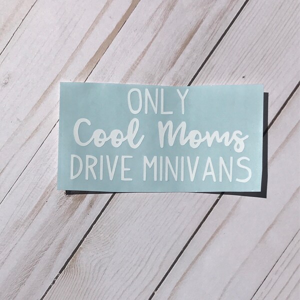 Minivan Window Decals - Etsy