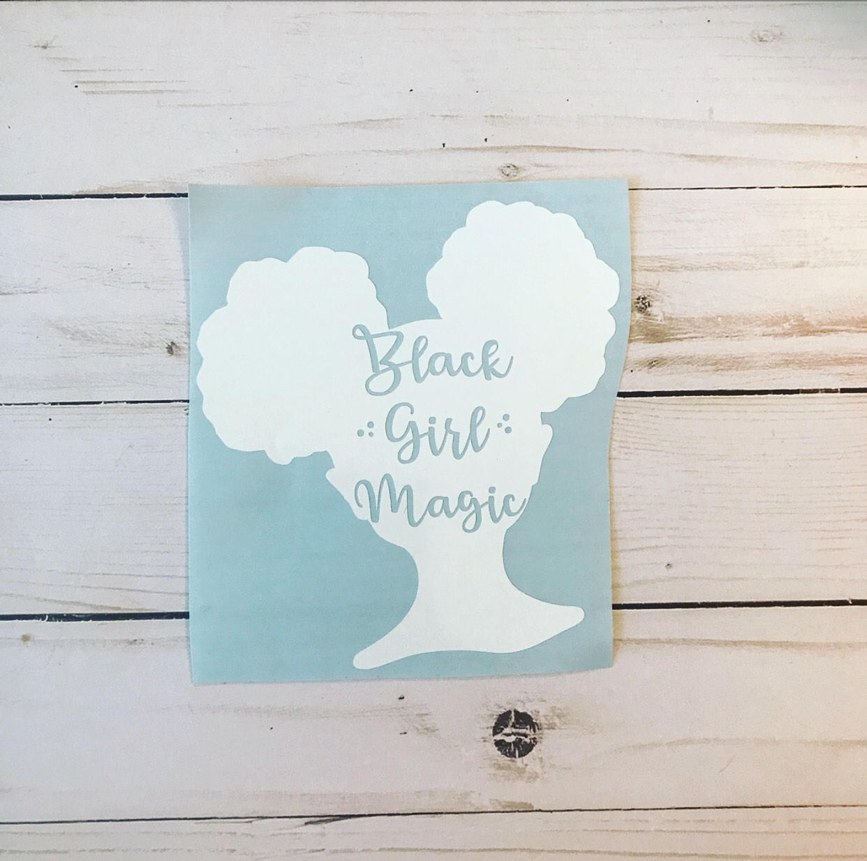 Black Girl Magic Decal - Etsy