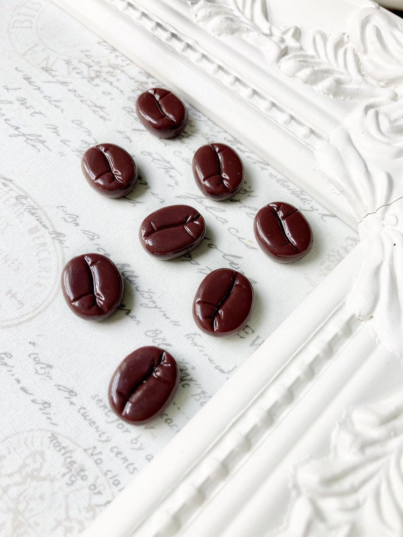 Coffee Bean Magnets or Pushpins Magnets Pushpins Coffee | Etsy