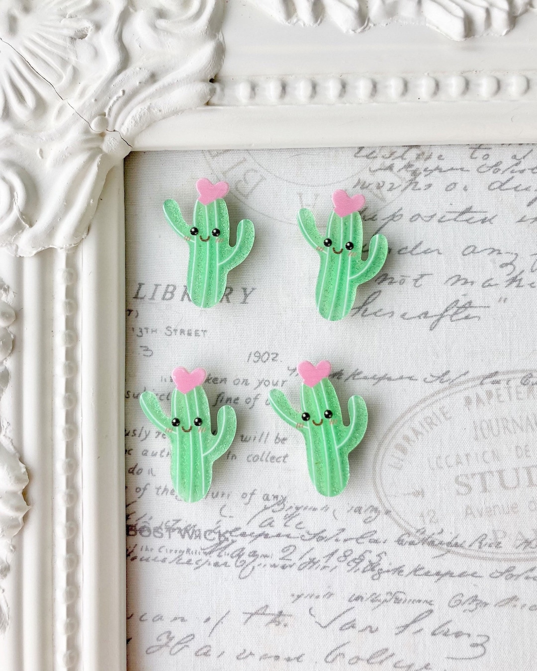 Cactus Magnets, Succulent Magnets, Miniature Succulents, Cactus ...