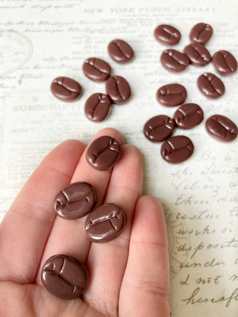 Coffee Bean Magnets or Pushpins Magnets Pushpins Coffee | Etsy