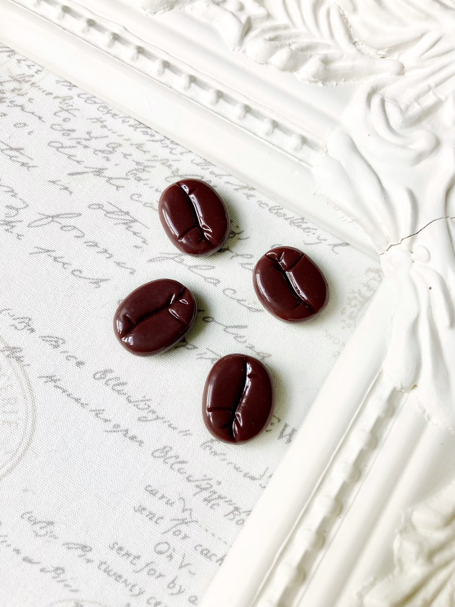 Coffee Bean Magnets or Pushpins Magnets Pushpins Coffee | Etsy