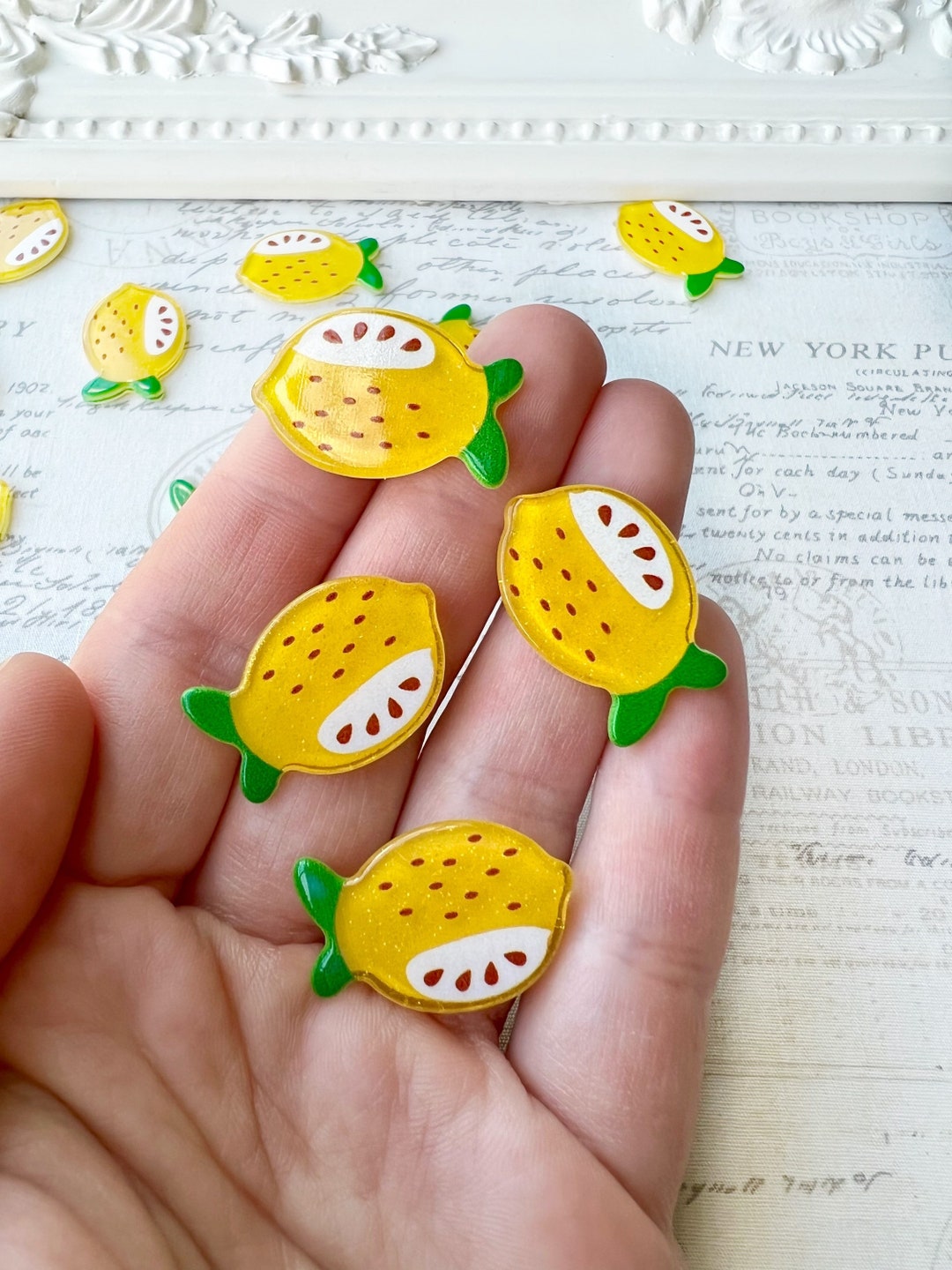 Lemon Magnets, Fruit Magnets, Citrus Magnets, Yellow Magnets, Magnets ...