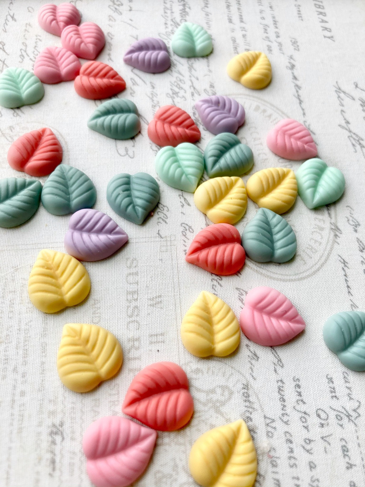 Colorful Leaf Magnets or Pushpins Plant Magnets Magnets | Etsy