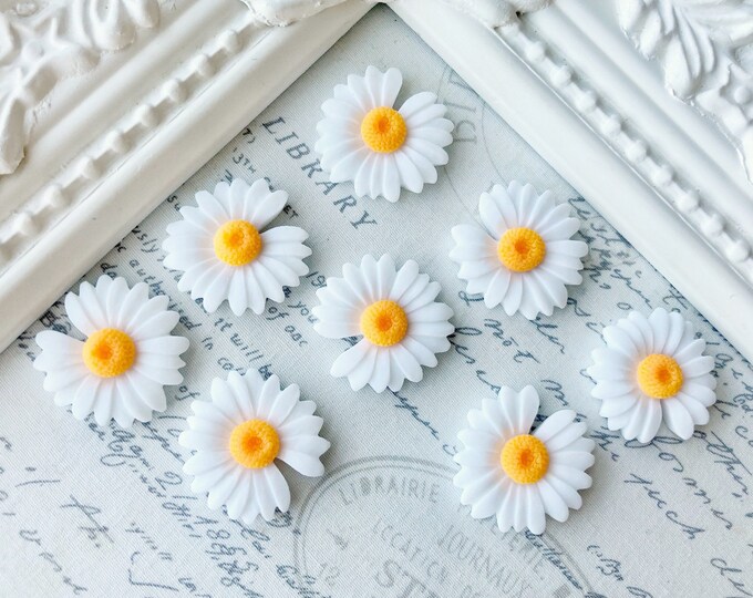Daisy Magnets or Pushpins Daisy Pushpins Magnets Pushpins - Etsy