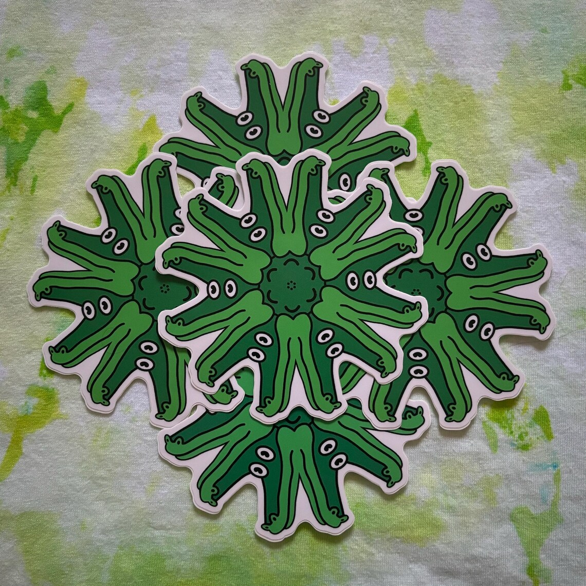 King Gizzard Gatordala Sticker Gator Spiral Lizard Wizard KGLW Vinyl - Etsy