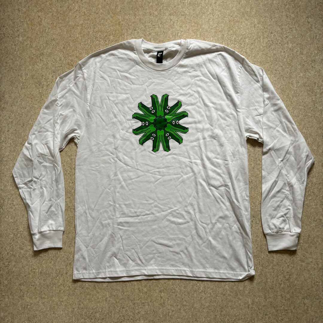 King Gizzard and the Lizard Wizard Long Sleeve T Shirt White Green ...