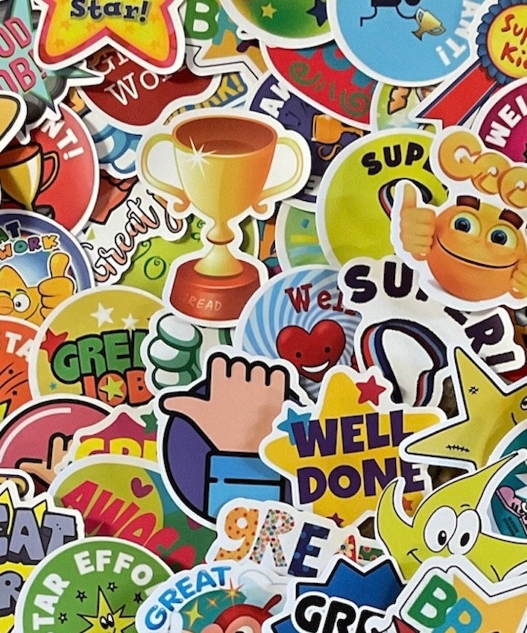 50 PCS Teacher Reward Sticker Pack, Motivational Stickers, Gift for ...