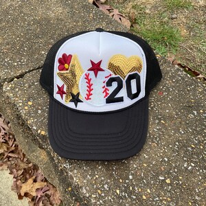 Custom Sports Patch Trucker Hat: Personalized Team Mom Gift - Etsy