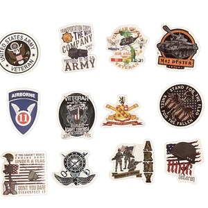 50 PCS US Army Sticker Pack, Military Stickers, Proud Army Mom ...
