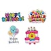 50 PCS Birthday Sticker Pack, Happy Birthday Stickers, Waterbottle ...