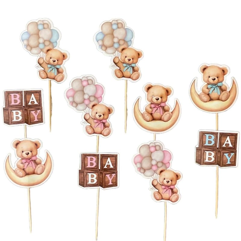 Baby Cupcake Toppers - Etsy