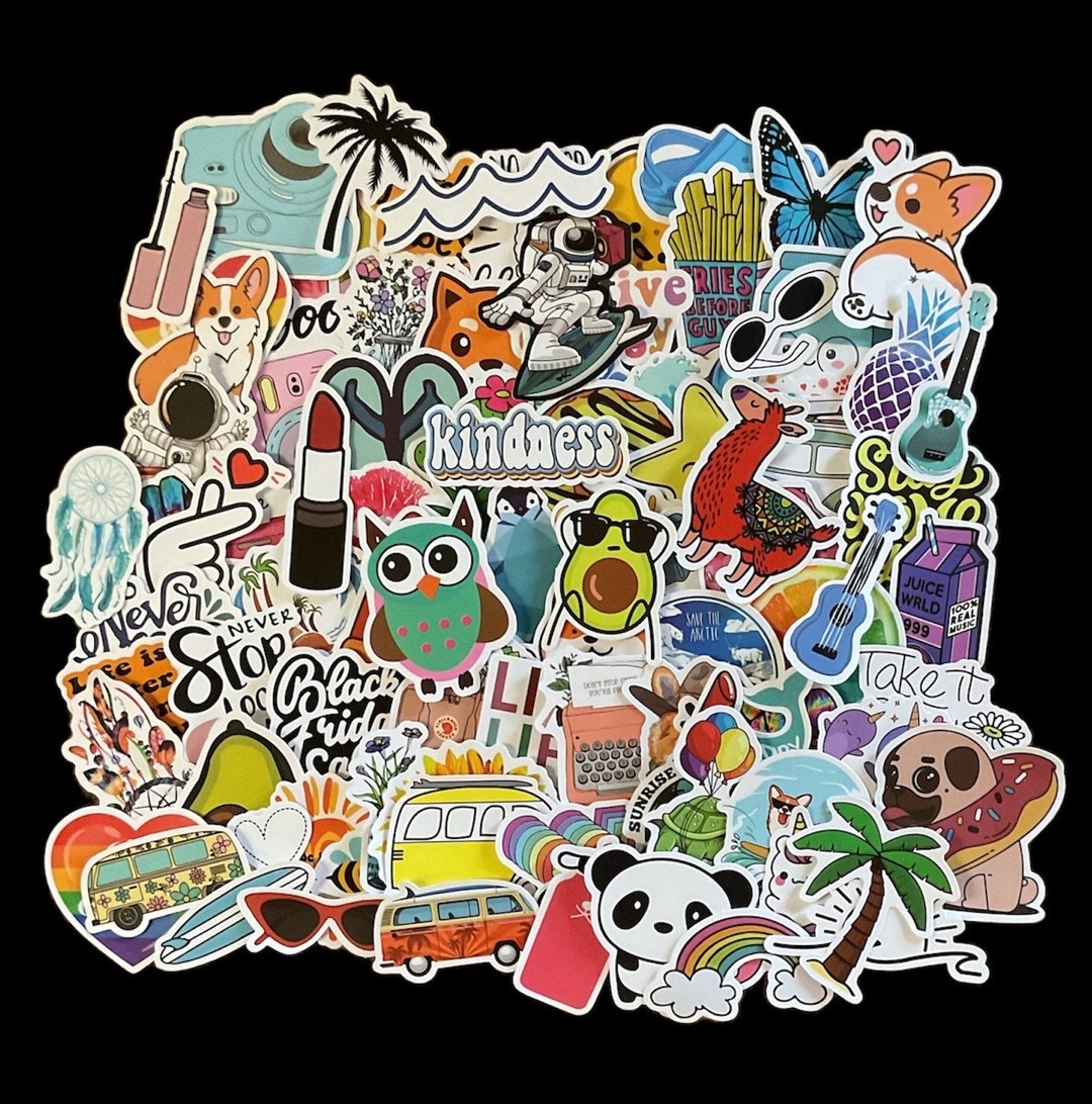 25/50/100 PCS Random Sticker Pack/laptop Stickers/scrapbook Stickers ...