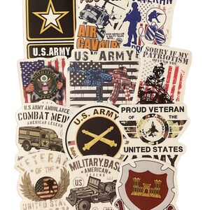50 PCS US Army Sticker Pack, Military Stickers, Proud Army Mom ...