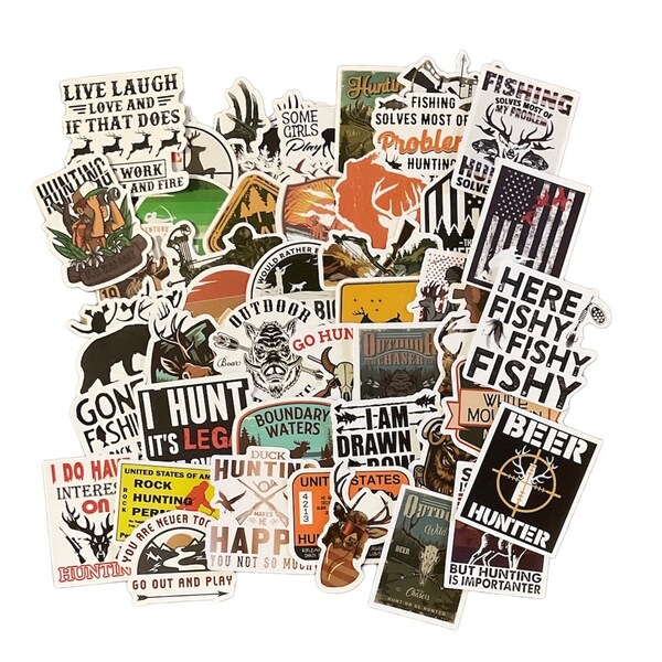 Hunting Sticker - Etsy