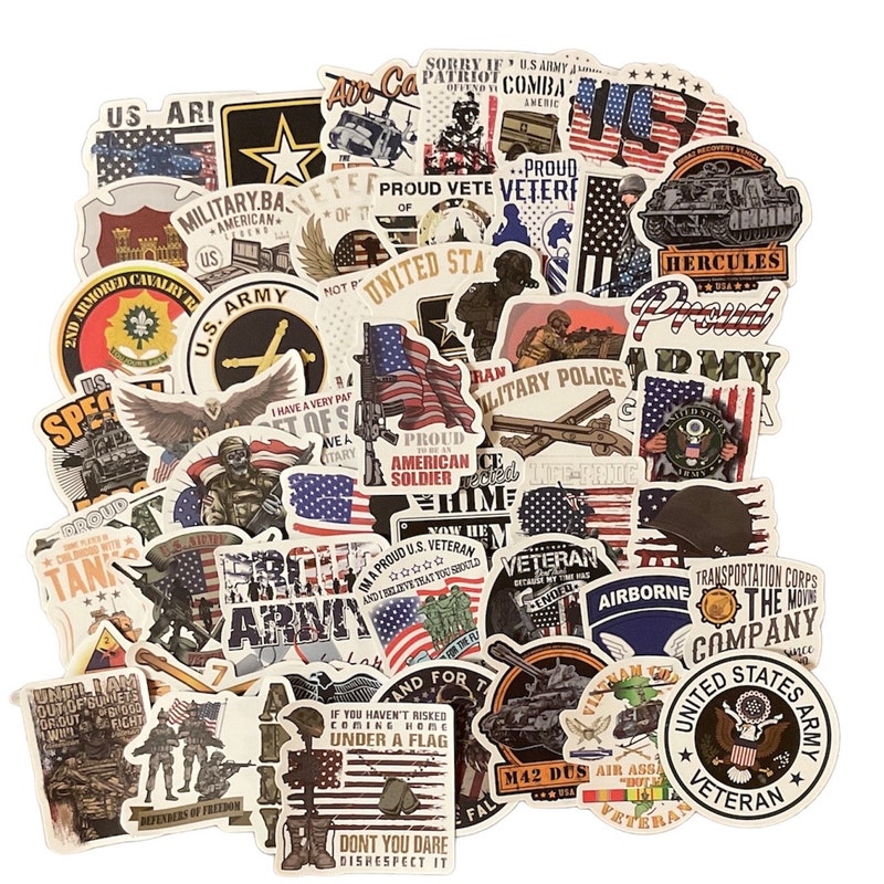 Military Sticker - Etsy