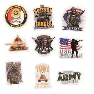 50 PCS US Army Sticker Pack, Military Stickers, Proud Army Mom ...