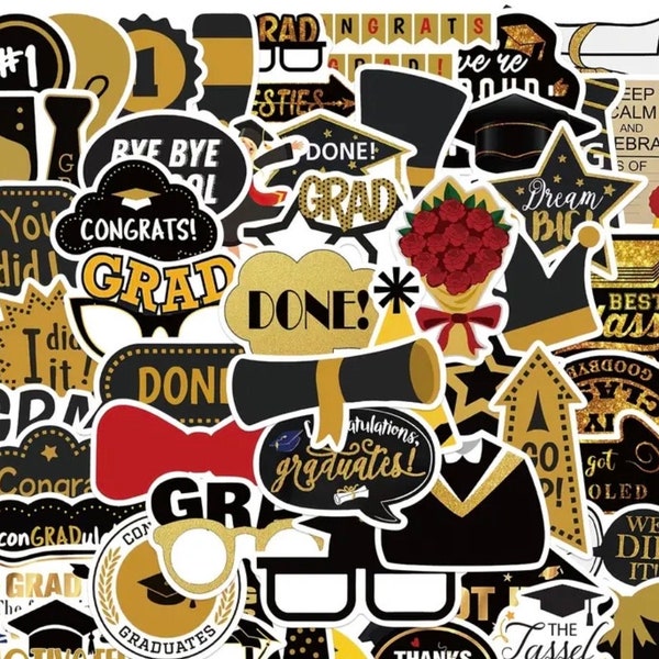 Graduation Sticker Pack - Etsy