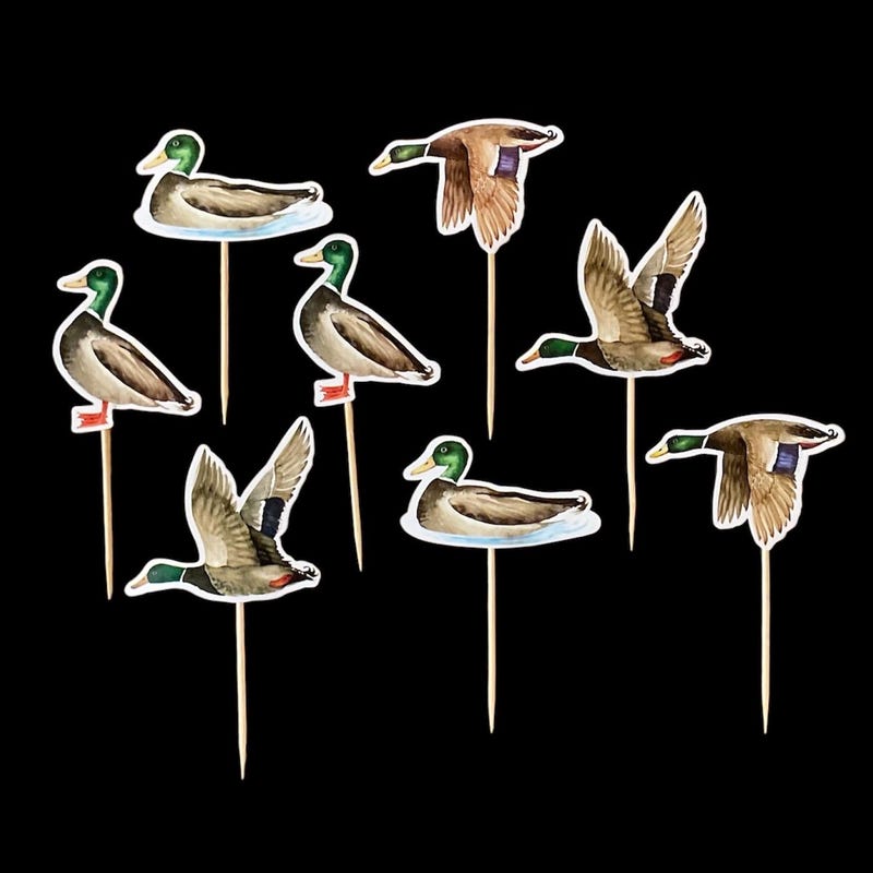 Duck Cake Topper - Etsy