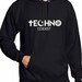 TECHNO Rave Attire Festival Mens Pullover Ecosmart Fleece - Etsy