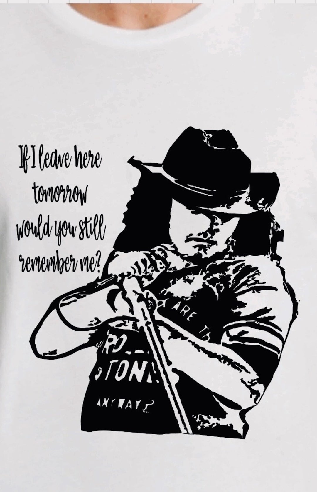 Lynyrd T Shirt With Hand Drawn Design of Ronnie Singing. Great Gift for ...