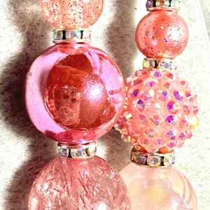 Pink Beaded Ink Pens With 3 Tone Barrel .gorgeous and so Sparkly.great ...