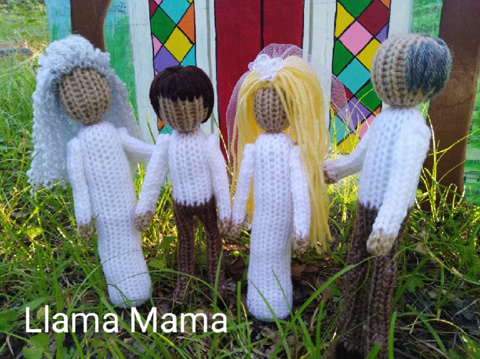 Loom Knitting Family PATTERN Inspired by Willow Tree Doll | Etsy