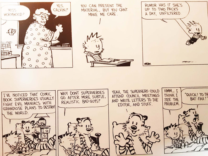 Homicidal Psycho Jungle Cat: A Calvin and Hobbes Collection - Etsy