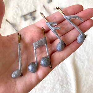 Handmade Resin Music Note Hair Pins for Danganronpa Kaede Cosplay ...