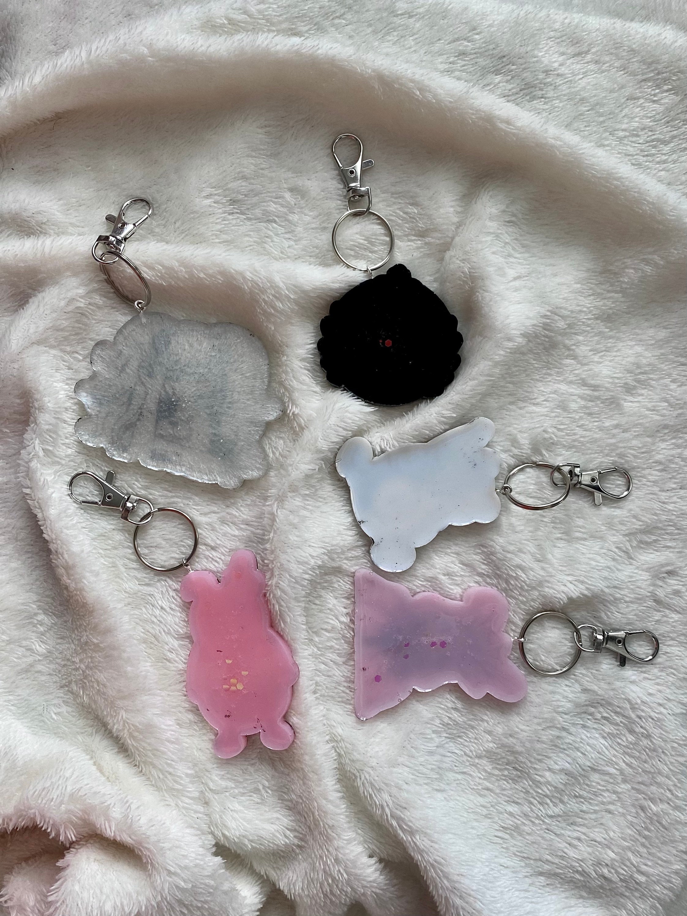 Handmade to Order Danganronpa Character Resin Keychains Anime - Etsy