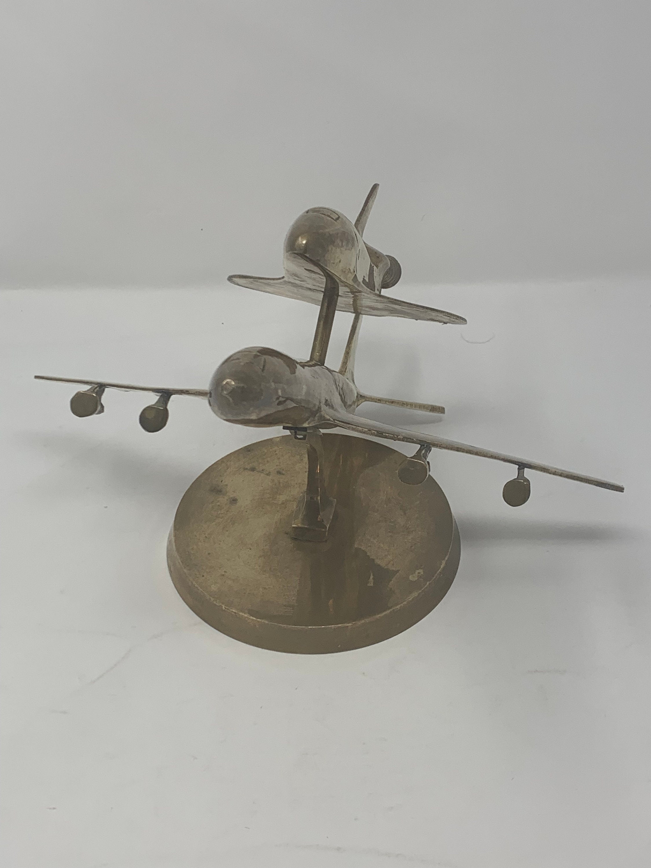 NASA Space Shuttle Endeavour Piggyback Boeing 747 Large Solid Brass ...