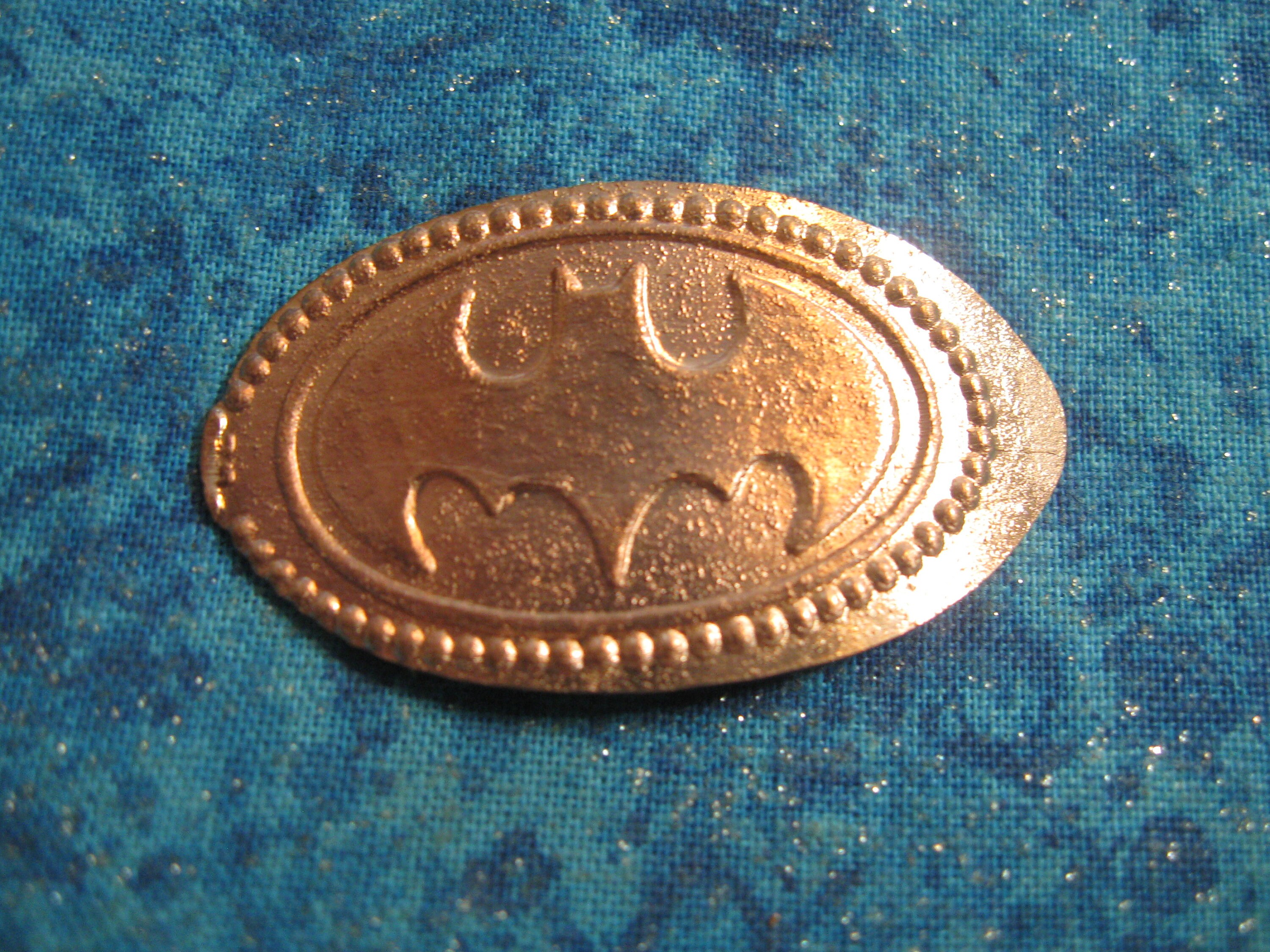 Batman Logo Elongated Penny Smashed Pressed 072020 | Etsy