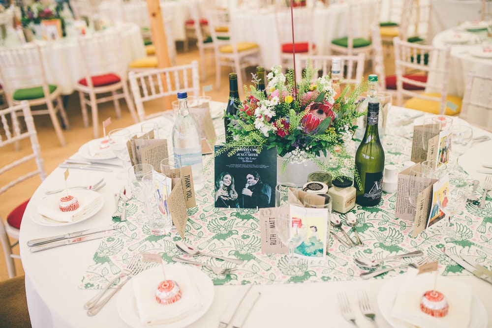 Vinyl Records Table Signs to Match Wedding Table Plan - Etsy