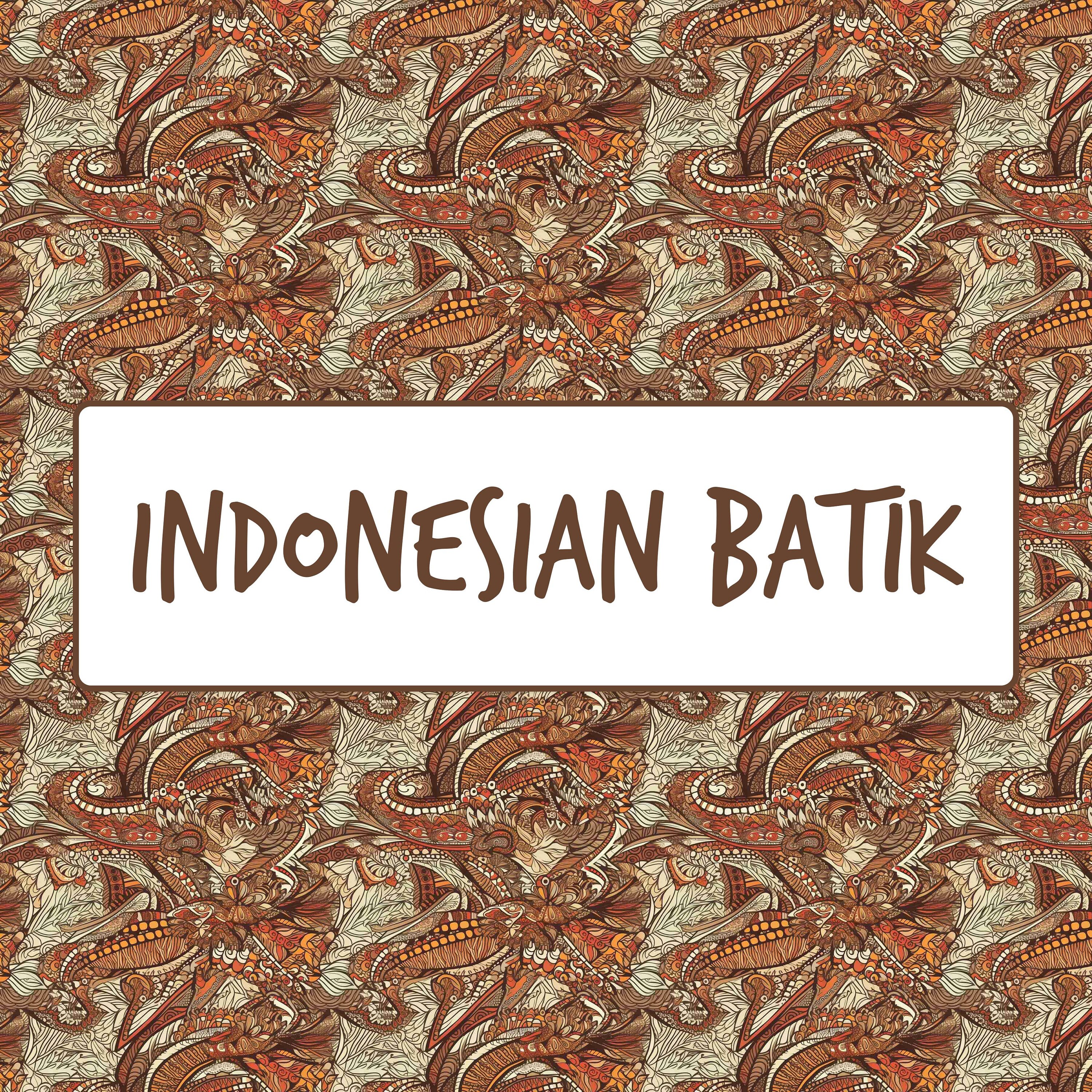 5 Indonesian Batik Hand-drawn Digital Seamless Patterns Rich Tradition ...
