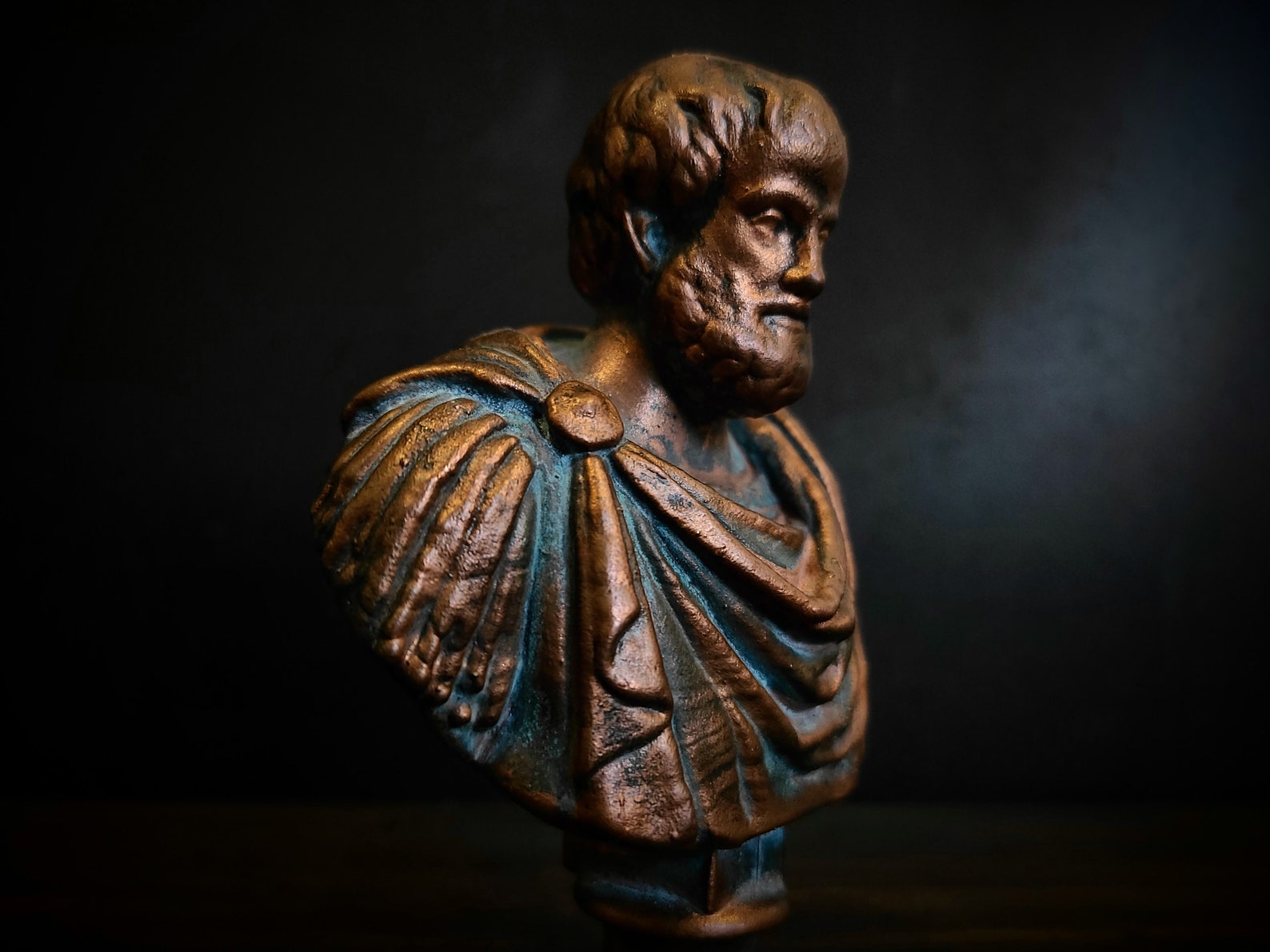 Aristotle Sculpture Statue Aristotle Bust Statue Roman - Etsy