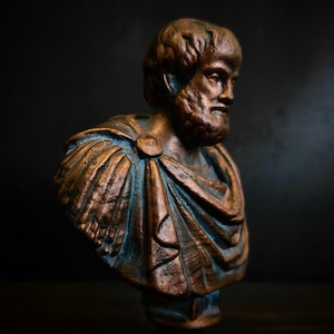 Aristotle Sculpture Statue, Aristotle Bust Statue, Roman Sculpture ...