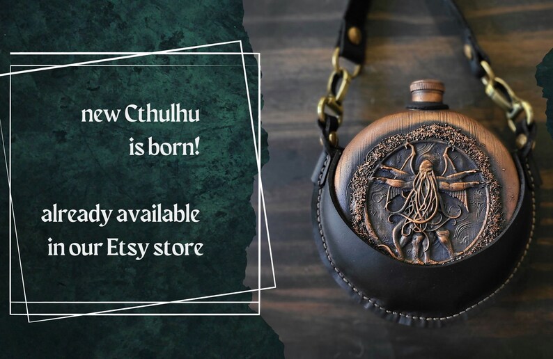 Cthulhu Idol Cthulhu Statue Lovecraft Cthulhu Copper - Etsy