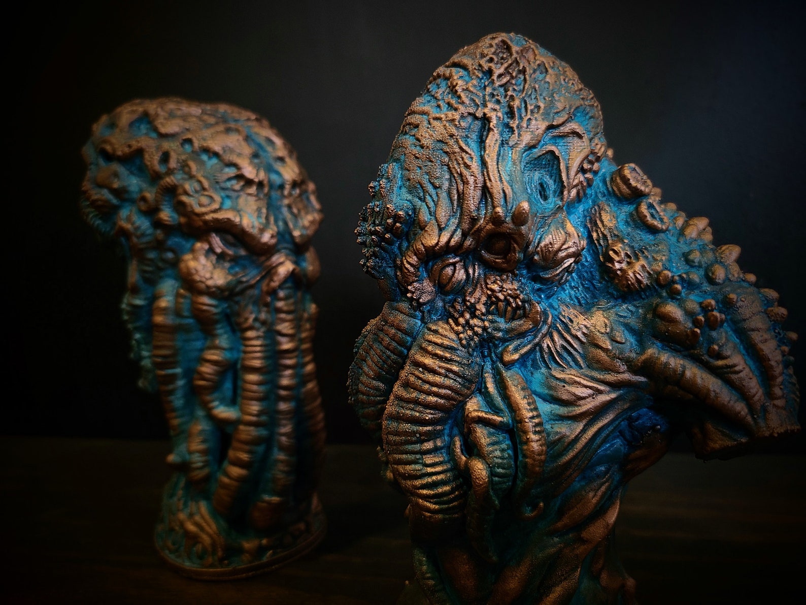 Cthulhu Idol Cthulhu Statue Lovecraft Cthulhu Copper - Etsy