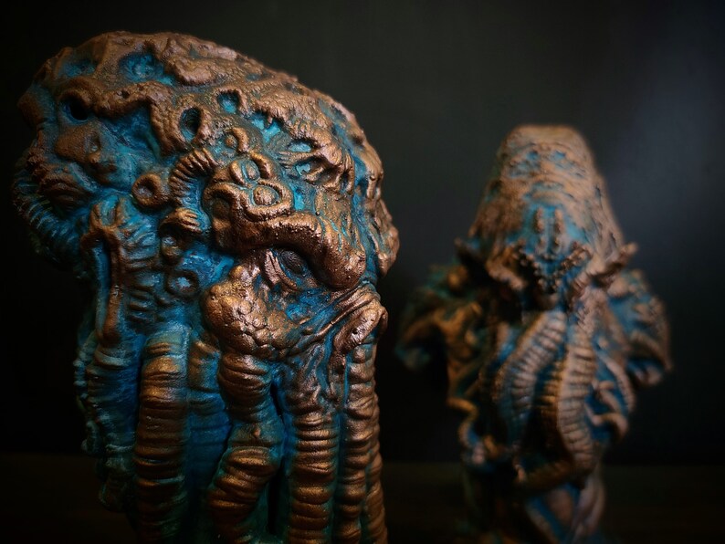 Cthulhu Idol Cthulhu Statue Lovecraft Cthulhu Copper - Etsy