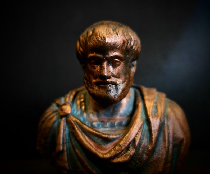 Aristotle Sculpture Statue Aristotle Bust Statue Roman - Etsy