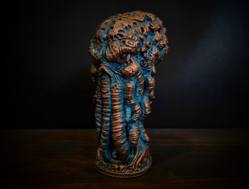 Cthulhu Idol Cthulhu Statue Lovecraft Cthulhu Copper - Etsy